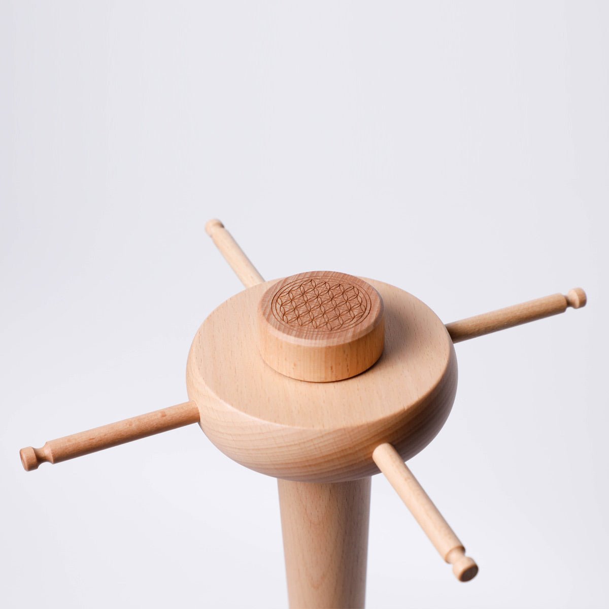 Zaphir Chime Set of 4 with Zenmotion Spin Rotating Chime Stand – Gaiachimes
